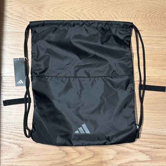 adidas | Bags | Black Cinch Bag | Poshmark